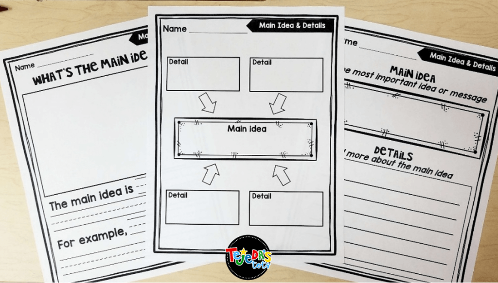 Tips for Teaching Main Idea and Details to Beginning Readers