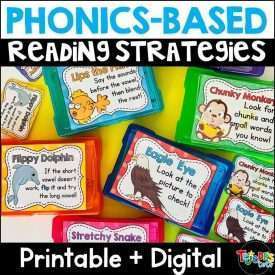 Reading Strategies Super Bundle : 6 Decoding Strategies - Tejeda's Tots