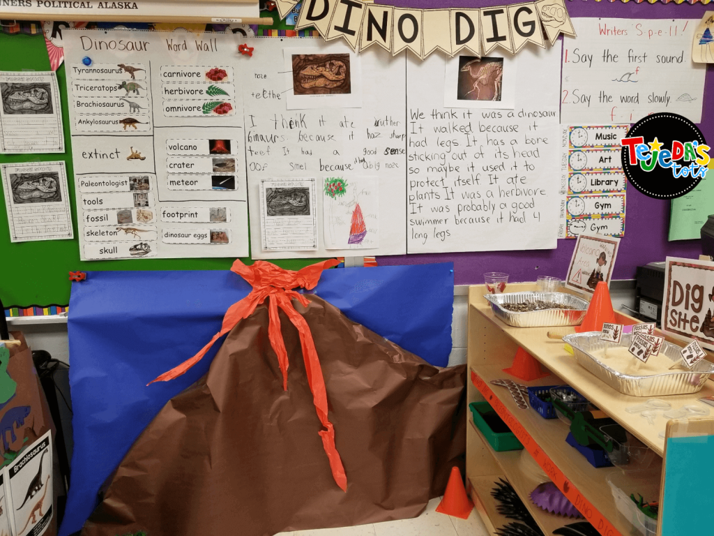 Dinosaur Unit Ideas for Kindergarten and First Grade - Tejeda's Tots