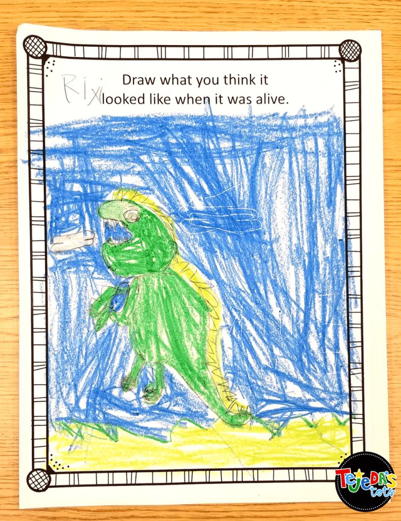 Dinosaur Unit Ideas for Kindergarten and First Grade - Tejeda's Tots