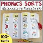 Phonics Word Works Sorts Interactive Notebook - Tejeda's Tots