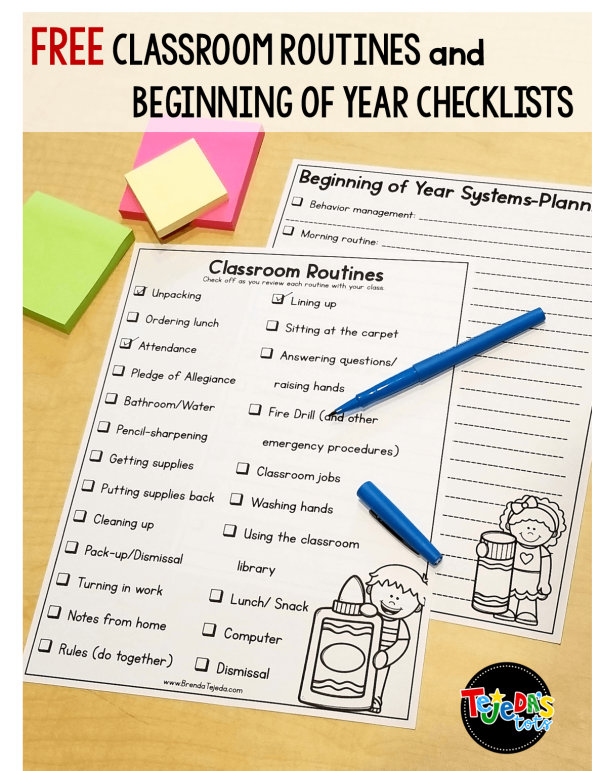 First-Year Teacher Tips for Kindergarten and 1st Grade - Tejeda's Tots