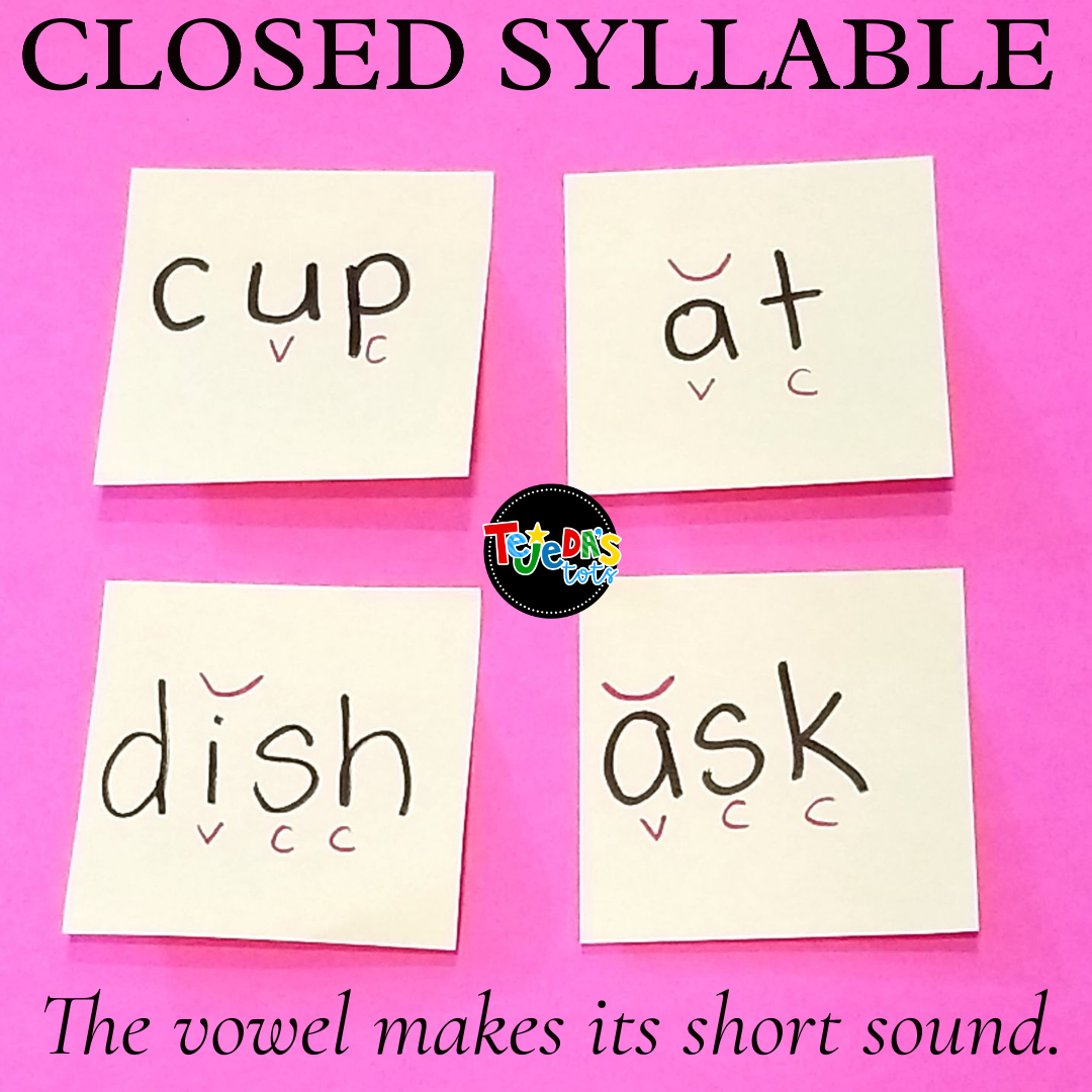 Tricks for Teaching Syllable Types and Division - Tejeda's Tots