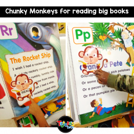 Chunky Monkey Reading Strategy: Lesson Plan, Center, PowerPoint: CC ...