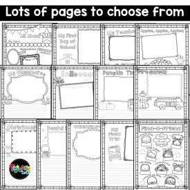 YEAR-long Scrapbook with End-of-Year Memory Book - Tejeda's Tots