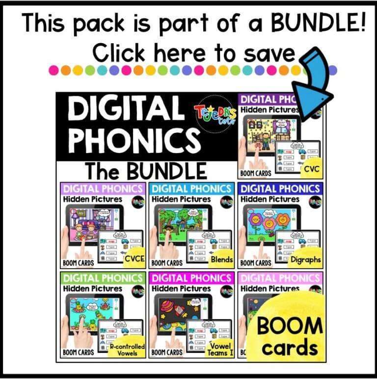 Alphabet BOOM Cards: Digital Phonics A-M - Tejeda's Tots