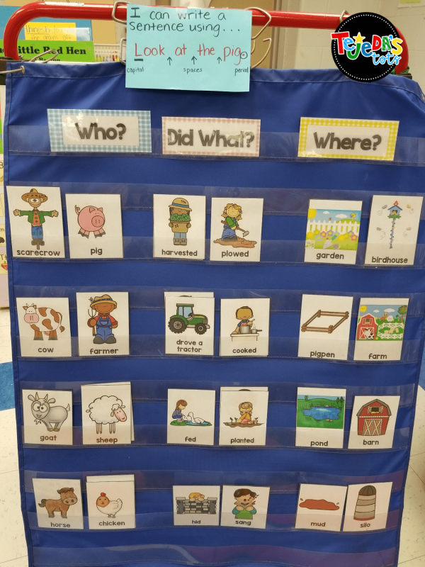 Sentence-Writing Activities for Kindergarten and First Grade