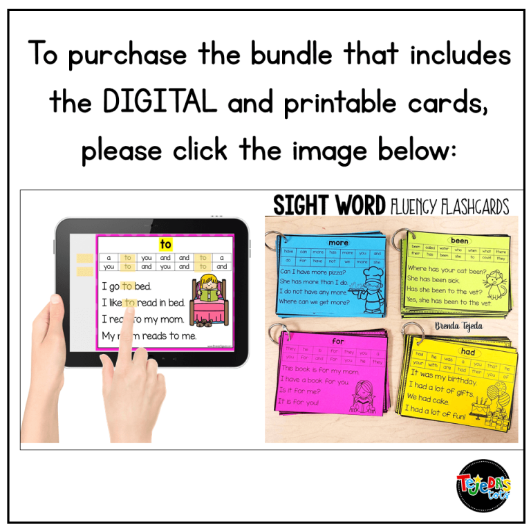 DIGITAL Sight Word Fluency Cards: FRY Words 101-200 | Distance Learning ...