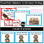 Eagle Eye Reading Strategy: Lesson Plan, PowerPoint, Reader: CC-Aligned ...