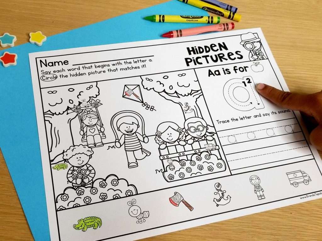 Phonics Hidden Pictures Bundle - Tejeda's Tots