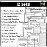How-to Writing Pages Hands-on Sequencing - Tejeda's Tots