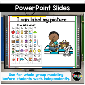 Kindergarten Writing Unit 1: Drawing and Labeling - Tejeda's Tots