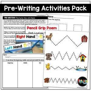 Kindergarten Writing Unit 1: Drawing and Labeling - Tejeda's Tots
