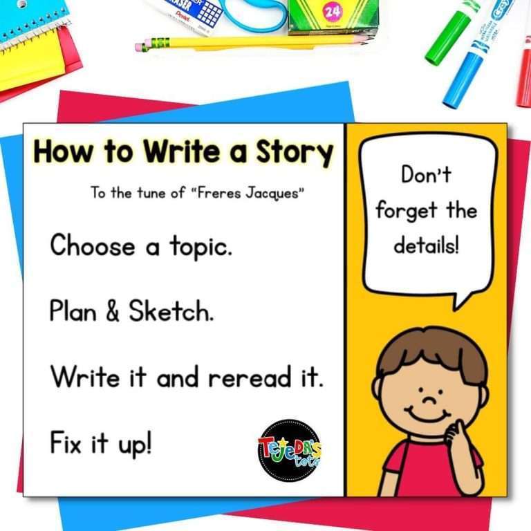5 Tips for Kindergarten Personal Narrative Writing - Tejeda's Tots