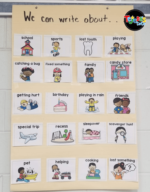 5 Tips for Kindergarten Personal Narrative Writing - Tejeda's Tots