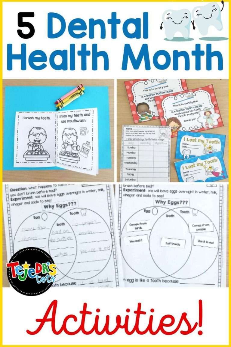 5 Children’s Dental Health Month Activities I Love - Tejeda's Tots