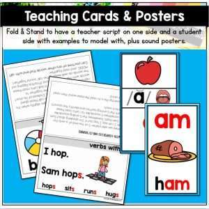 Phonics and Fluency Decodable Lessons CVC - Tejeda's Tots