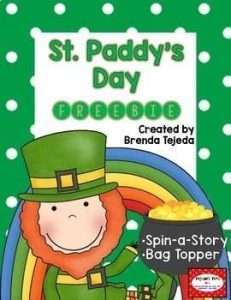 St. Patrick's Day FREEBIE - Tejeda's Tots