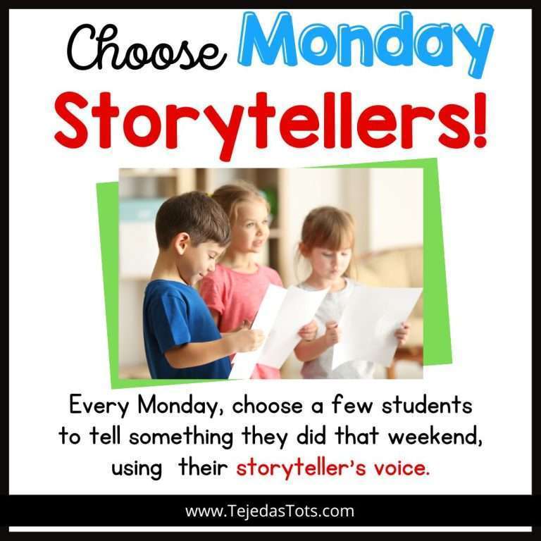 11 Tips for Oral Storytelling Practice in Kindergarten and First Grade ...
