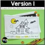 Halloween Activities Haunted House Craft and Book #learninginoctober ...