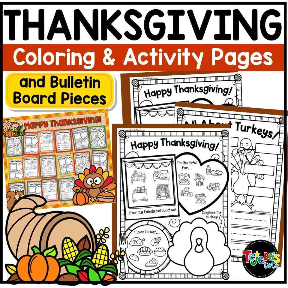 Thanksgiving Bulletin Board and Turkey in Disguise Coloring Pages ...