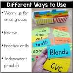 Decodable Word & Sentence Cards Science of Reading Phonics Fluency ...