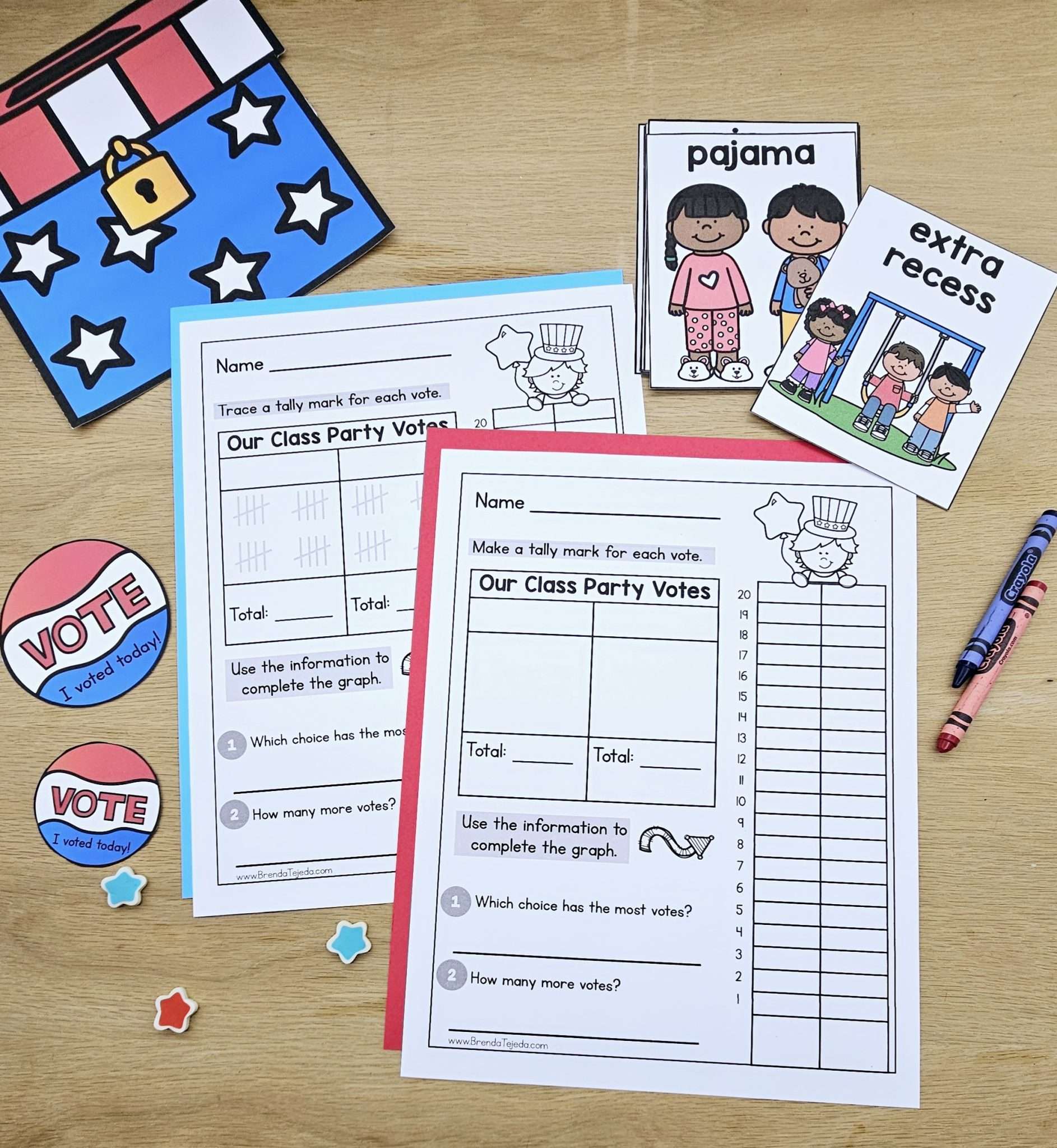 Election Day Activities for the Primary Classroom - Tejeda's Tots