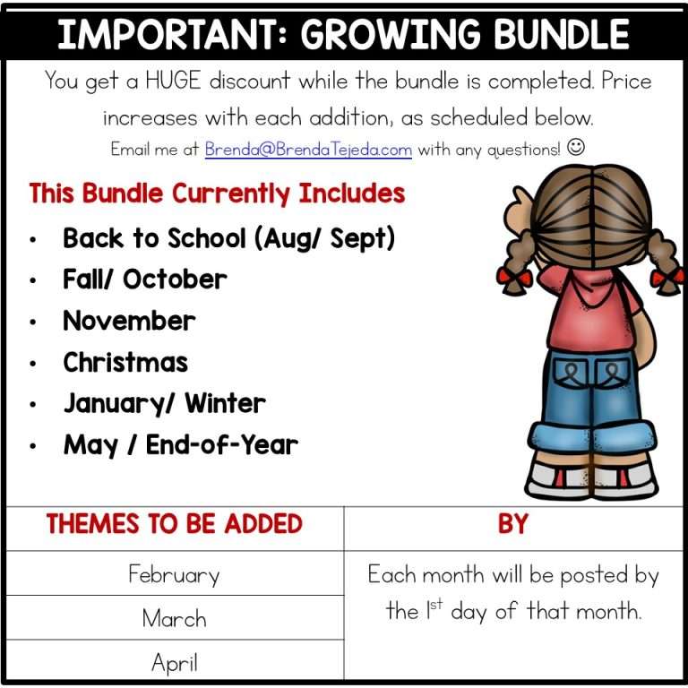 Interactive Read-Alouds Bundle - Tejeda's Tots