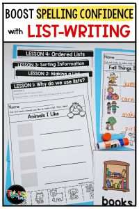 List Writing for Beginning Writers